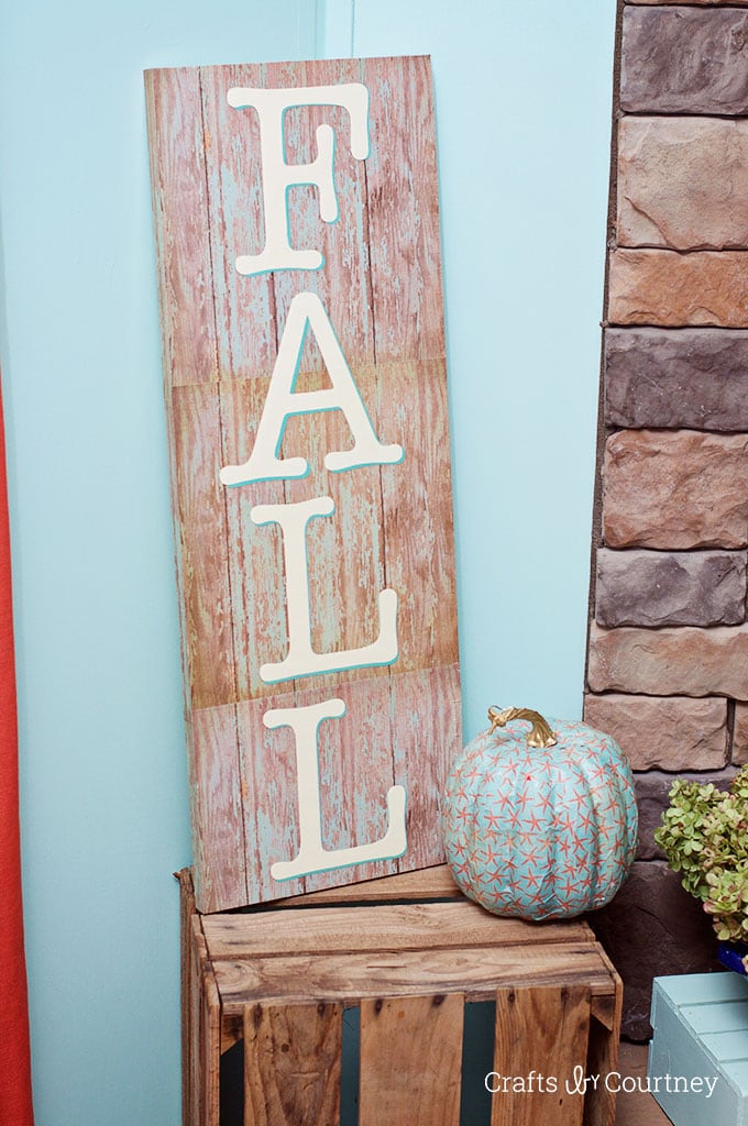 Easy DIY Sign for Fall