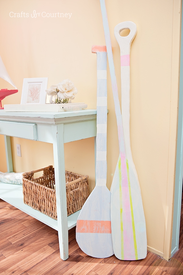 DIY Foam Oar Craft