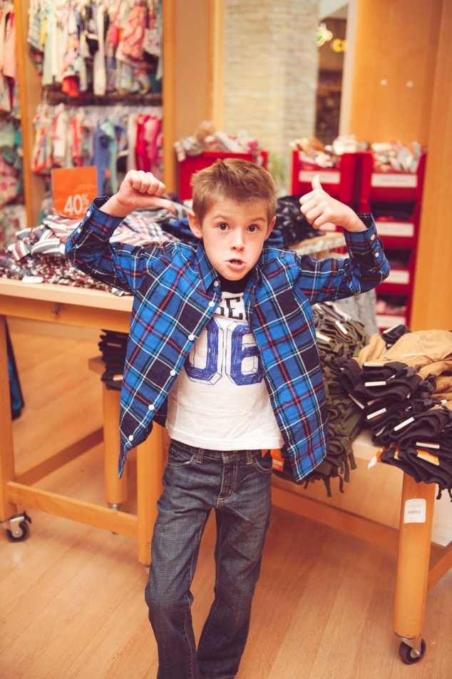 Back to School Clothes Shopping with Gymboree