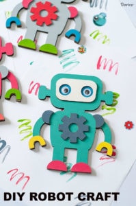 Space Theme VBS Robot Craft