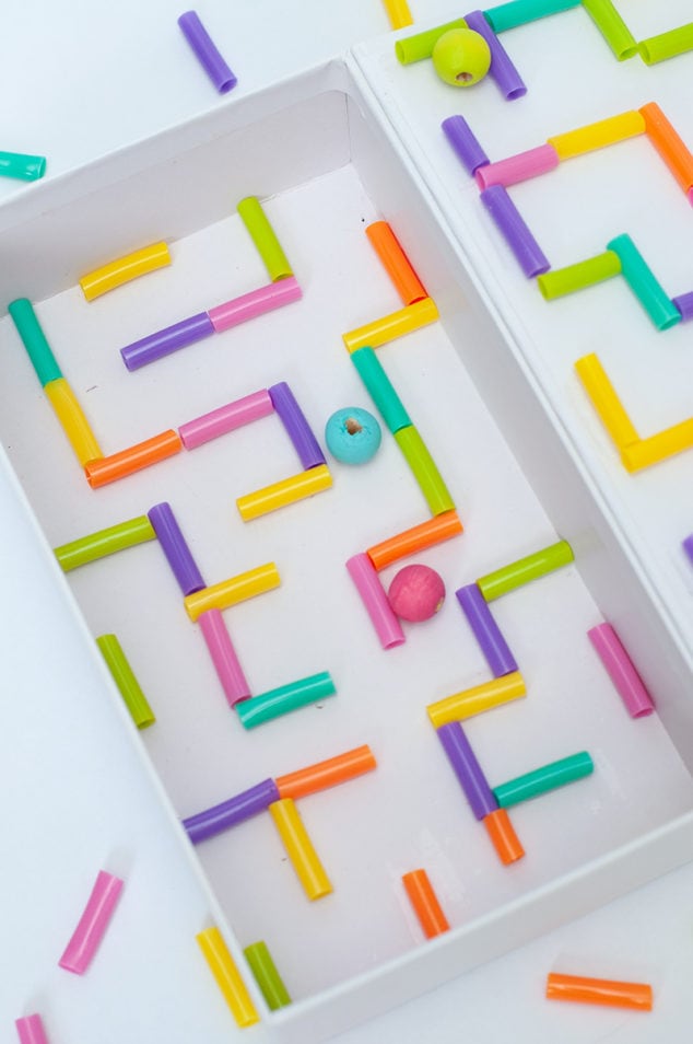Easy DIY Marble Maze STEM Activity