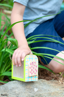 Colorful Wooden Bug Box Craft