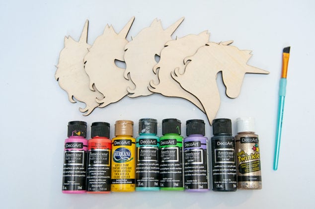 DIY Rainbow Unicorn Craft