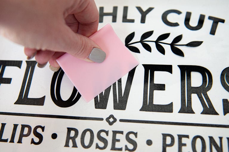 How to Make a Spring Flower Shop Sign