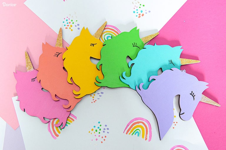 DIY Rainbow Unicorn Craft