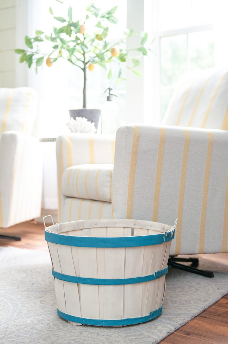 Basket Makeover with DecoArt